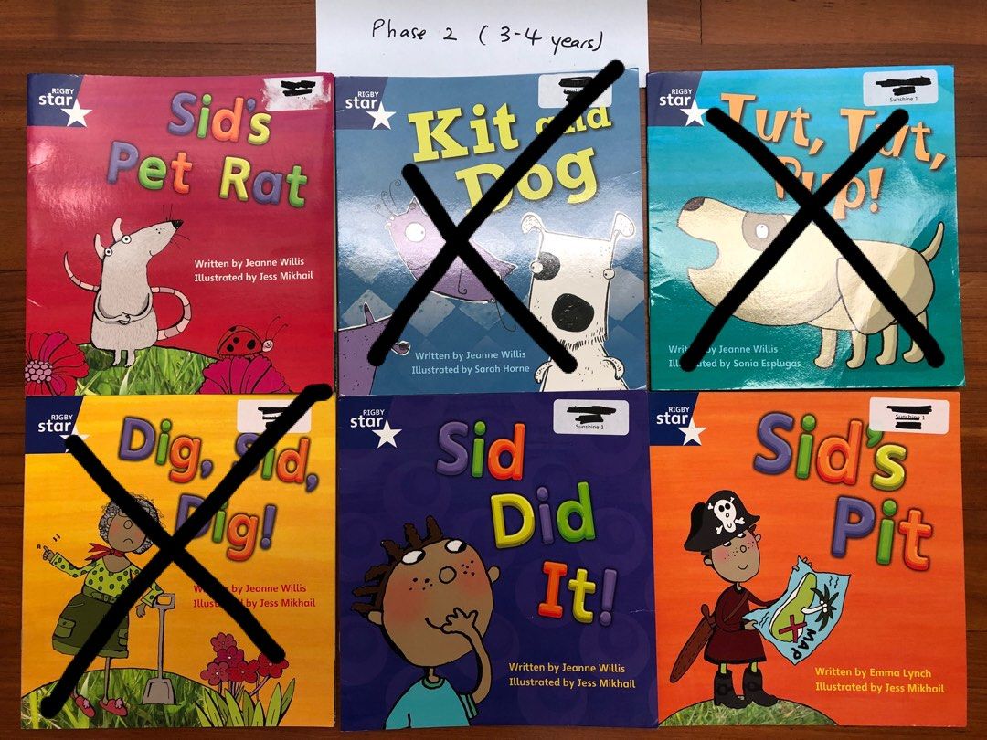 Rigby Star, Ginn Preschool Readers Phonics, Hobbies & Toys, Books ...