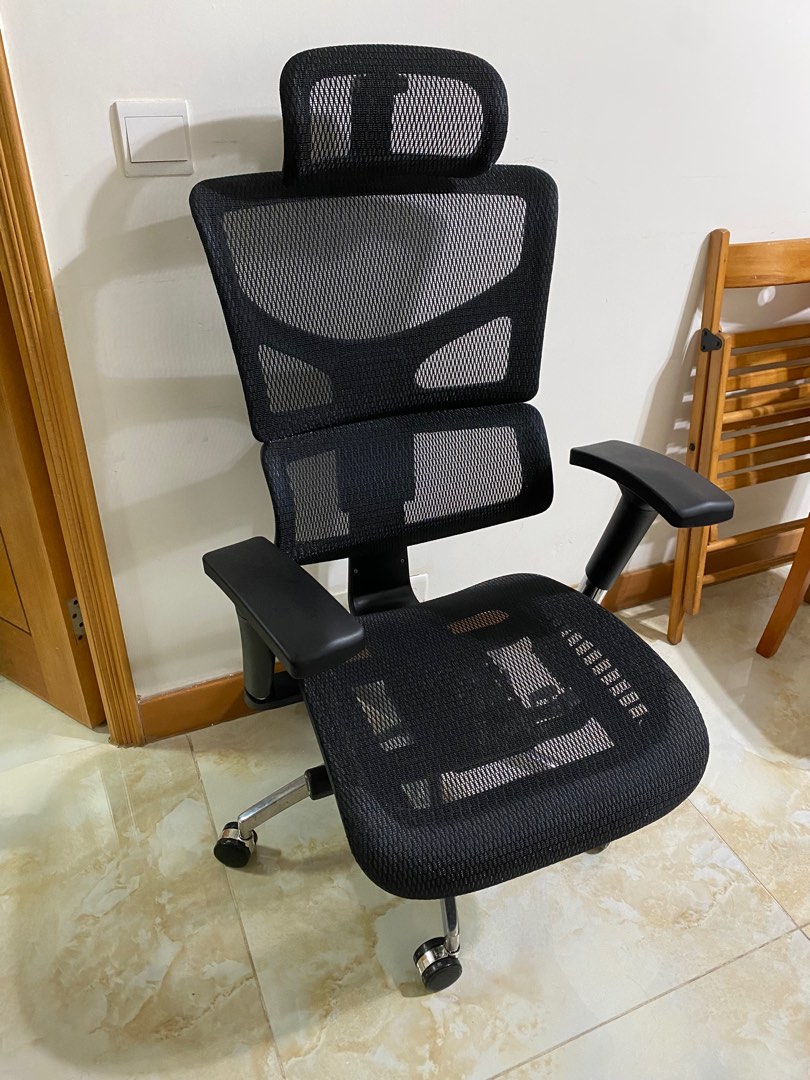 RIOLA-R 人體工學工作椅, 傢俬＆家居, 傢俬, 椅子 - Carousell