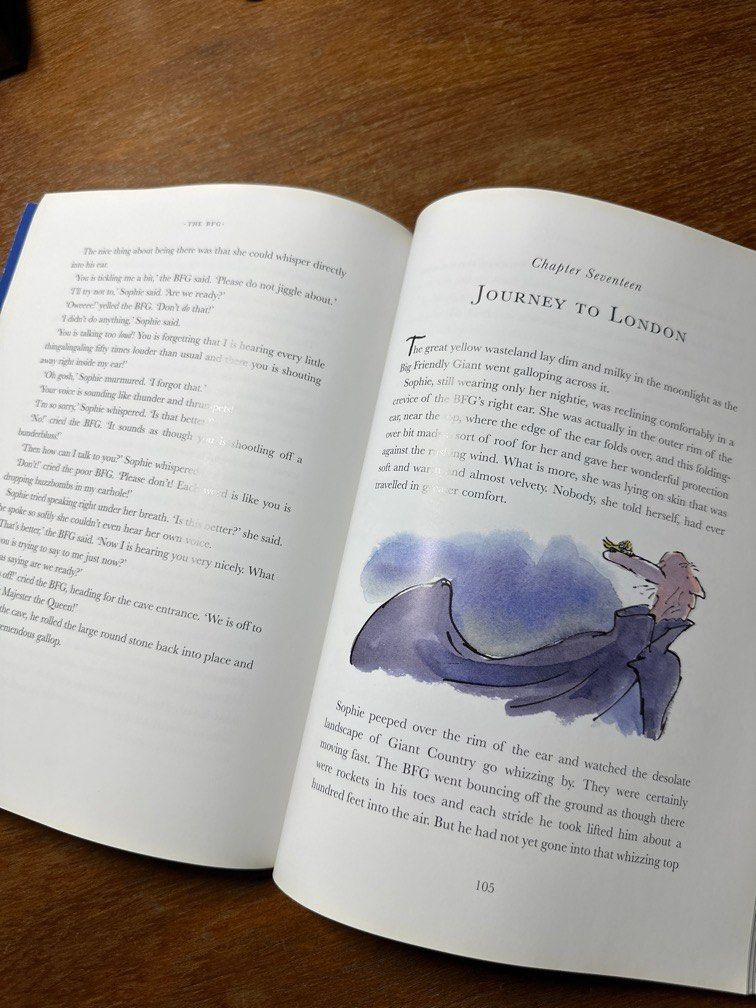 Roald Dahl The BFG Book and CD, Hobbies & Toys, Books & Magazines ...