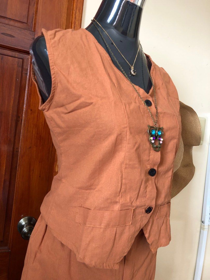 Rust Coordinates, Women's Fashion, Dresses & Sets, Sets or Coordinates ...