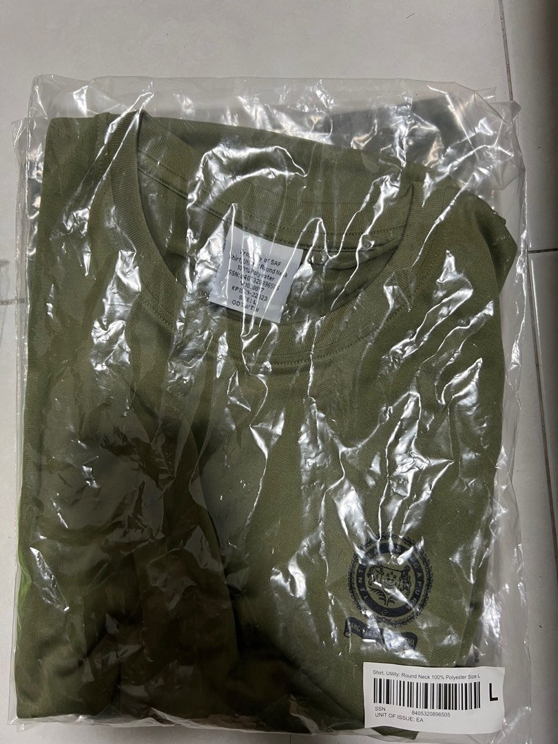 SAF Admin Tee, Men's Fashion, Tops & Sets, Tshirts & Polo Shirts on ...