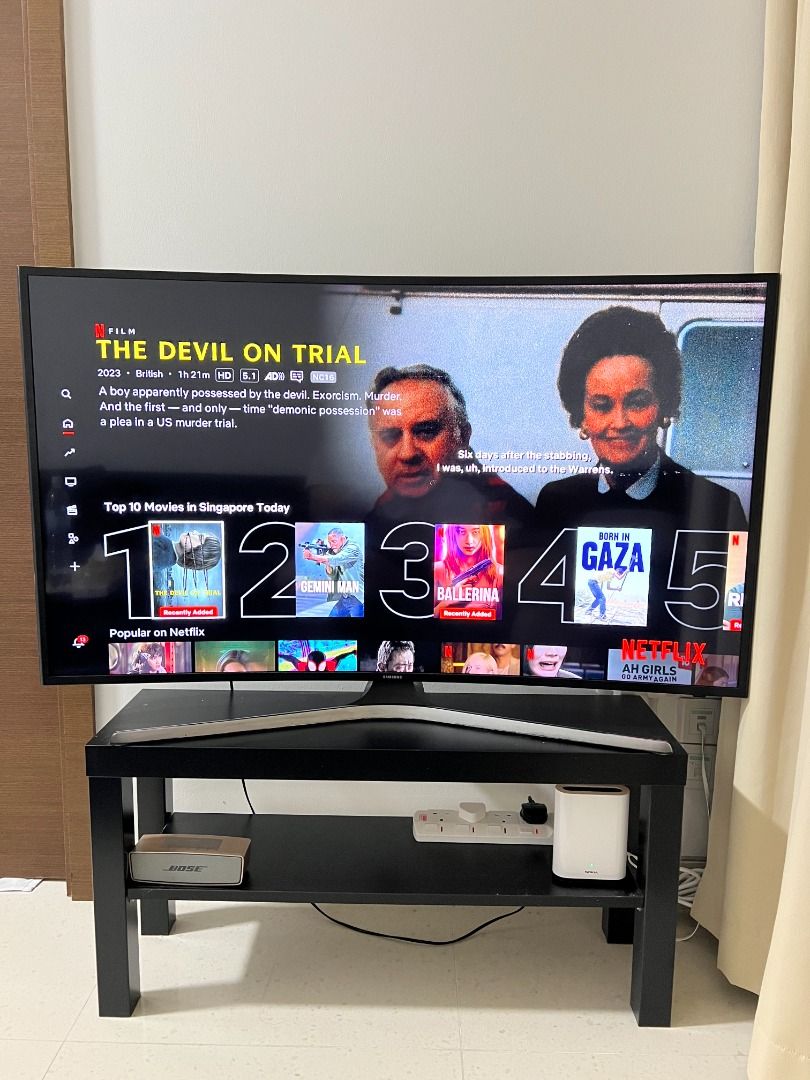 Samsung SmartTV 49inch UHD 4K Curved, TV & Home Appliances, TV ...