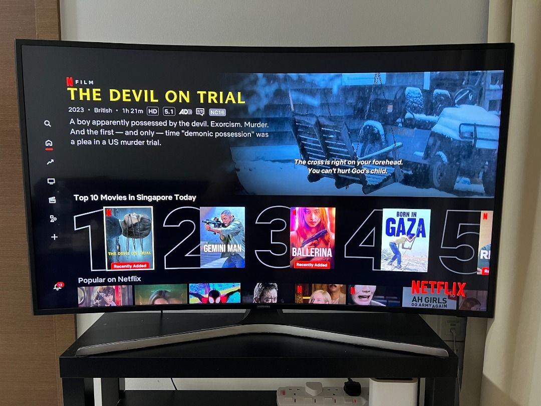 Samsung SmartTV 49inch UHD 4K Curved, TV & Home Appliances, TV ...