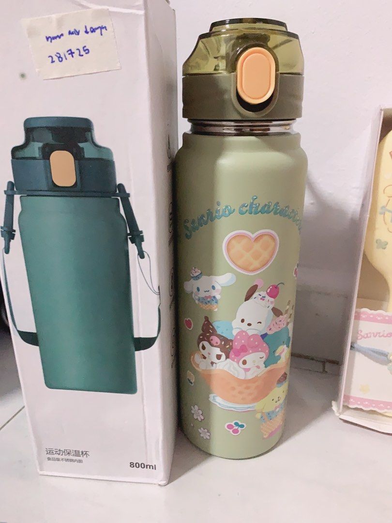 Sanrio character hand cream thermal flask comb sticker travel bottle ...