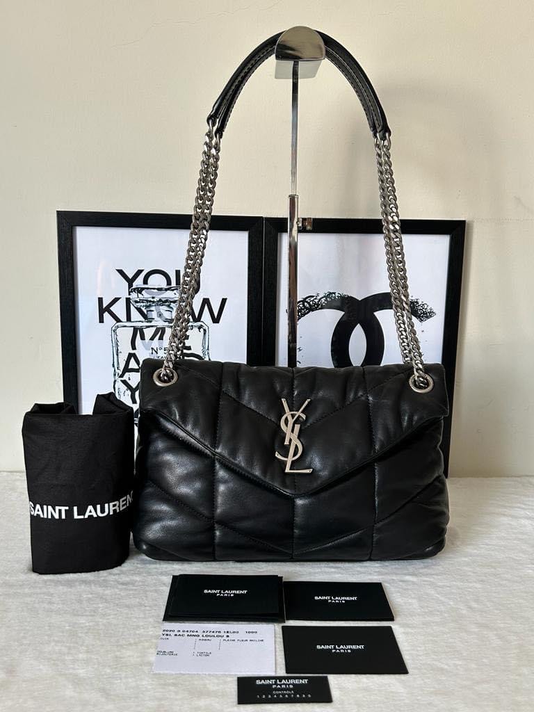 Saunt Laurent Small Puffer Bag (2020 Collection), Luxury, Bags ...
