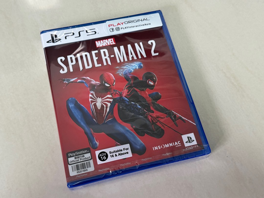 SEALED R3 PS5 Spider-Man 2 Game (Physical Disc), Video Gaming, Video ...