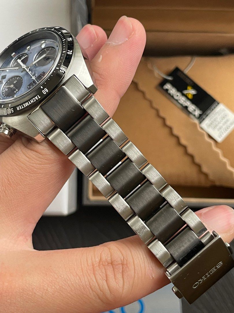 Seiko Prospex - Speedtimer - SBDL093 JDM Ice Blue Panda - Solar ...