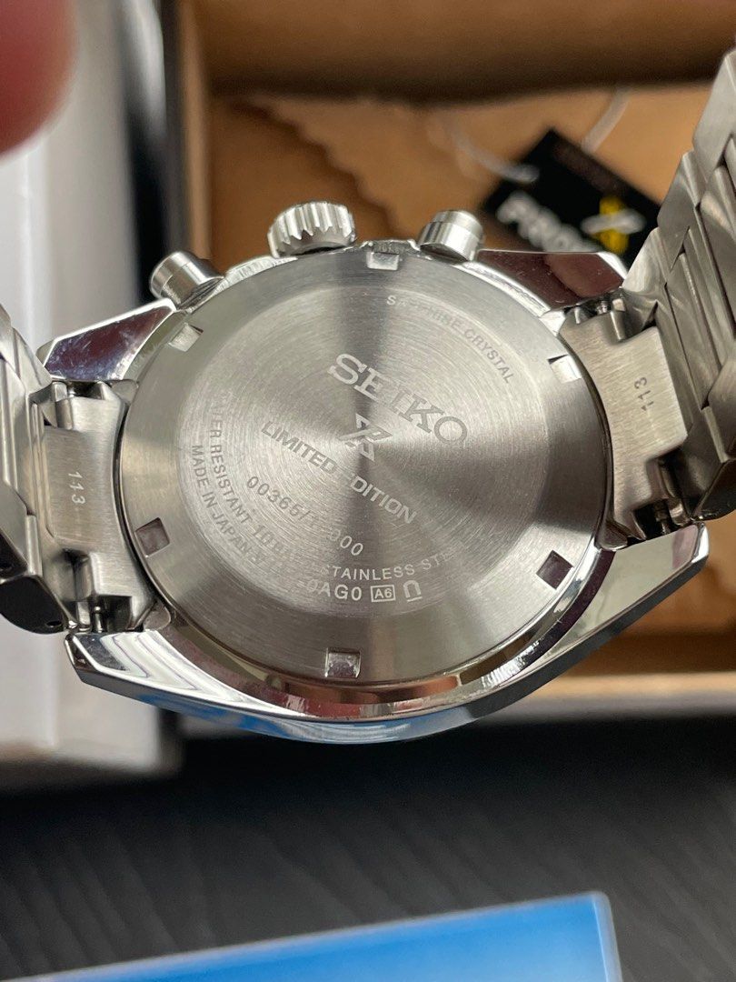 Seiko Prospex - Speedtimer - SBDL093 JDM Ice Blue Panda - Solar ...