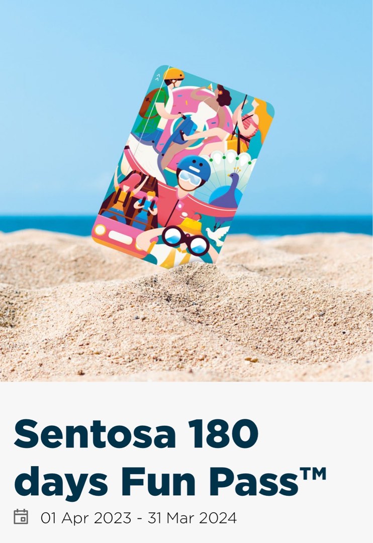 Sentosa Fun Pass 95 Token, Tickets & Vouchers, Local Attractions ...