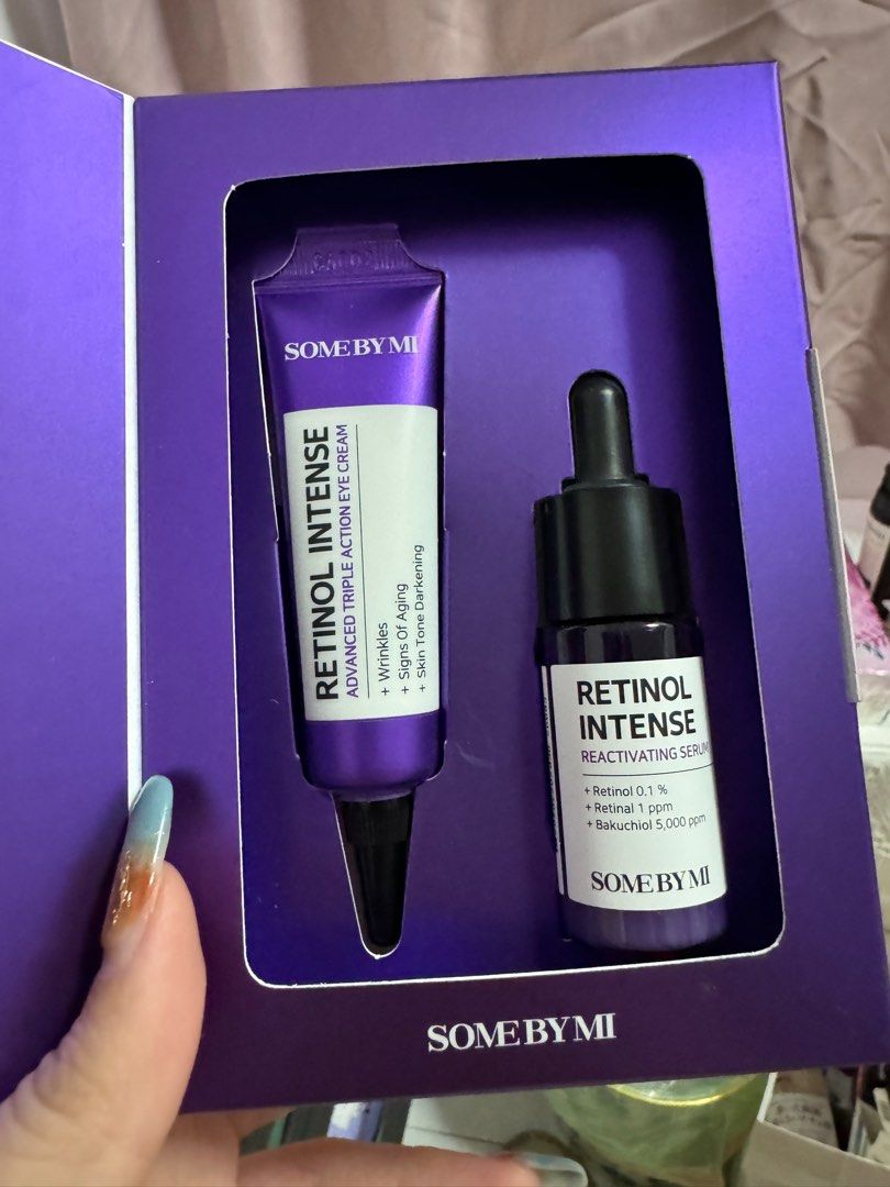 Somebymi retinol intense trial kit, Beauty & Personal Care, Face, Face ...