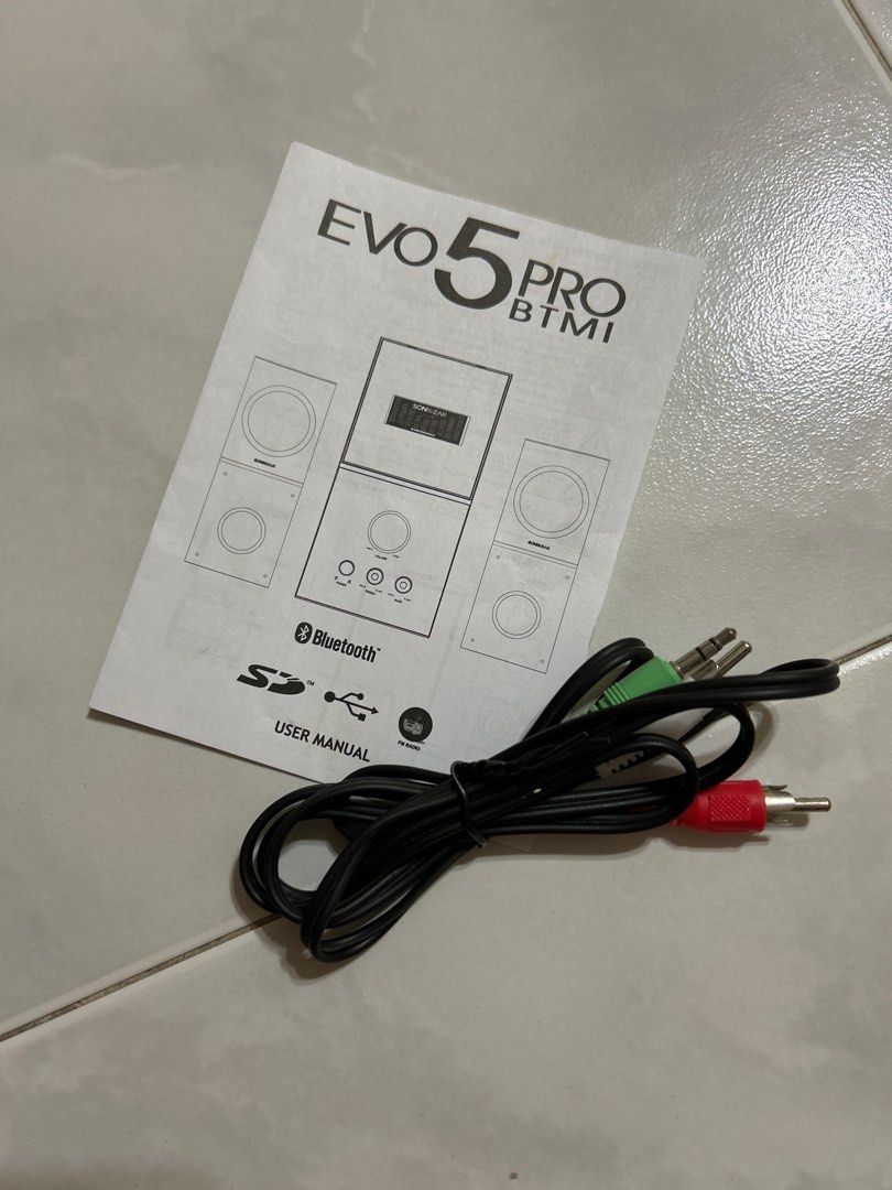 SonicGear EVO 5 PRO BTMI Bluetooth 5.0 Speaker, Audio, Soundbars ...