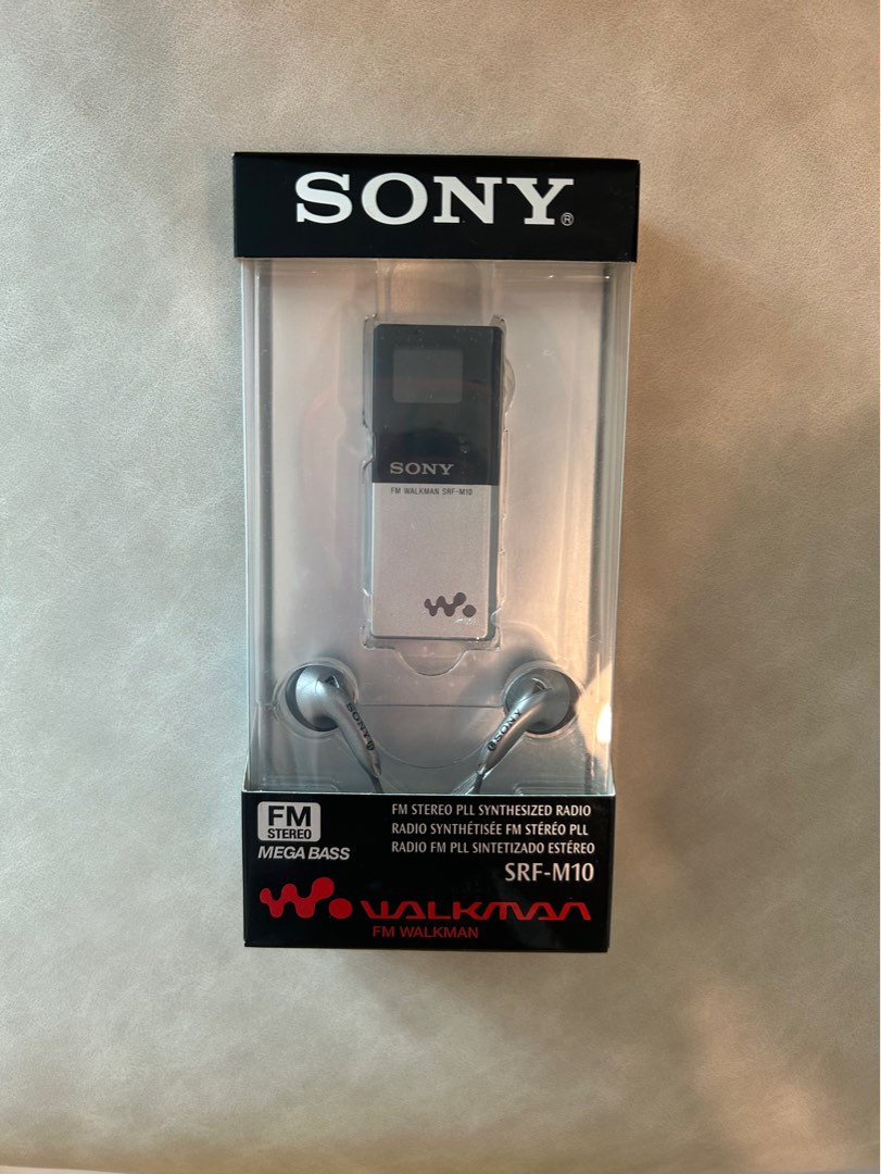 Sony - FM Walkman SRF-M10 pll synthesized radio, 音響器材, 其他音響配件及設備 ...