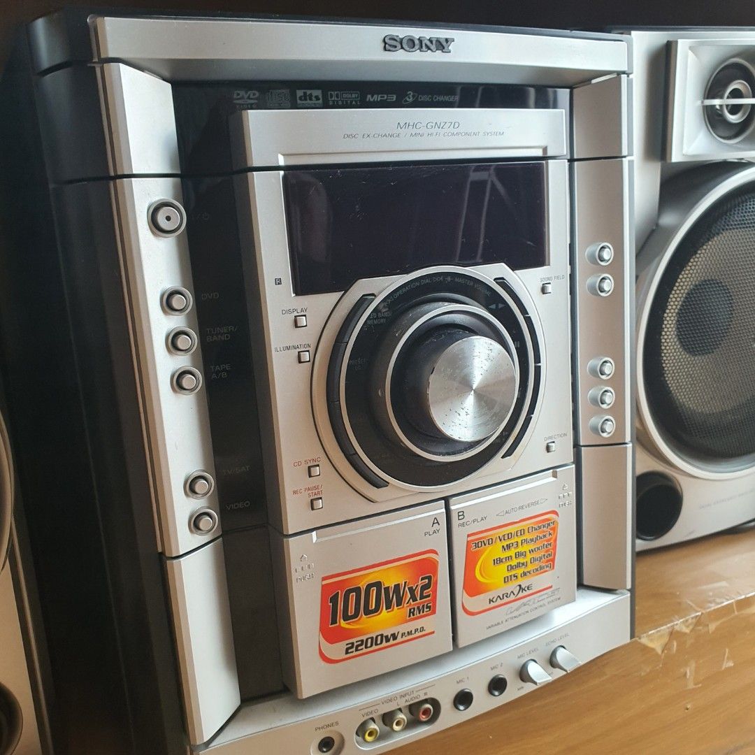 Sony DVD CD Tape MP3 3 Disc Changer, Elektronik, Audio di Carousell