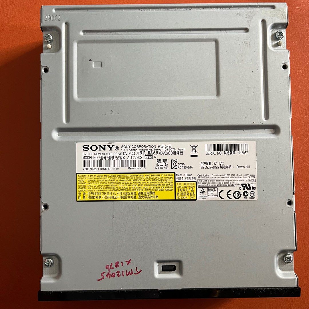 SONY DVD WRITER AND READER, Computers & Tech, Parts & Accessories ...