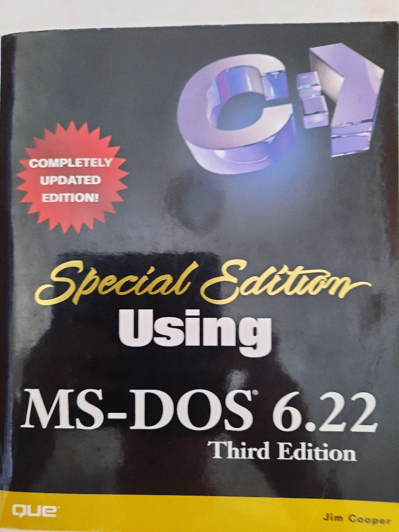 Special Edition Using MS DOS 6.22 3ed, Hobbies & Toys, Books ...