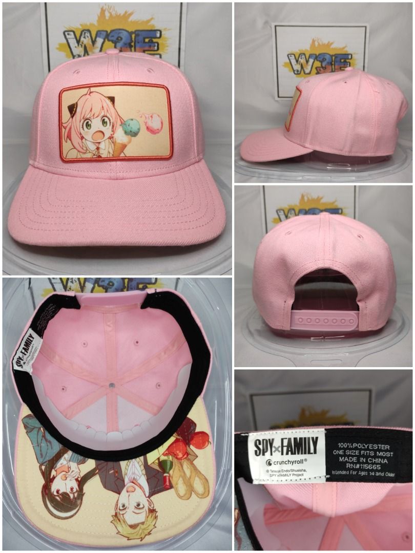 SPY X FAMILY ANYA FORGER PINK PATCH, Men's Fashion, Watches & Accessories, Caps & Hats on Carousell