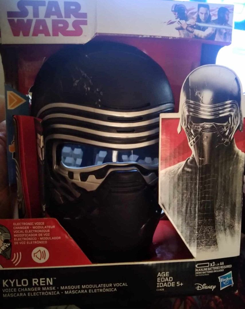 star wars Kylo ren mask voice changer, Hobbies & Toys, Toys & Games on ...