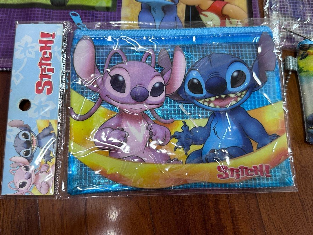 Stitch document pouch set, Hobbies & Toys, Stationery & Craft ...