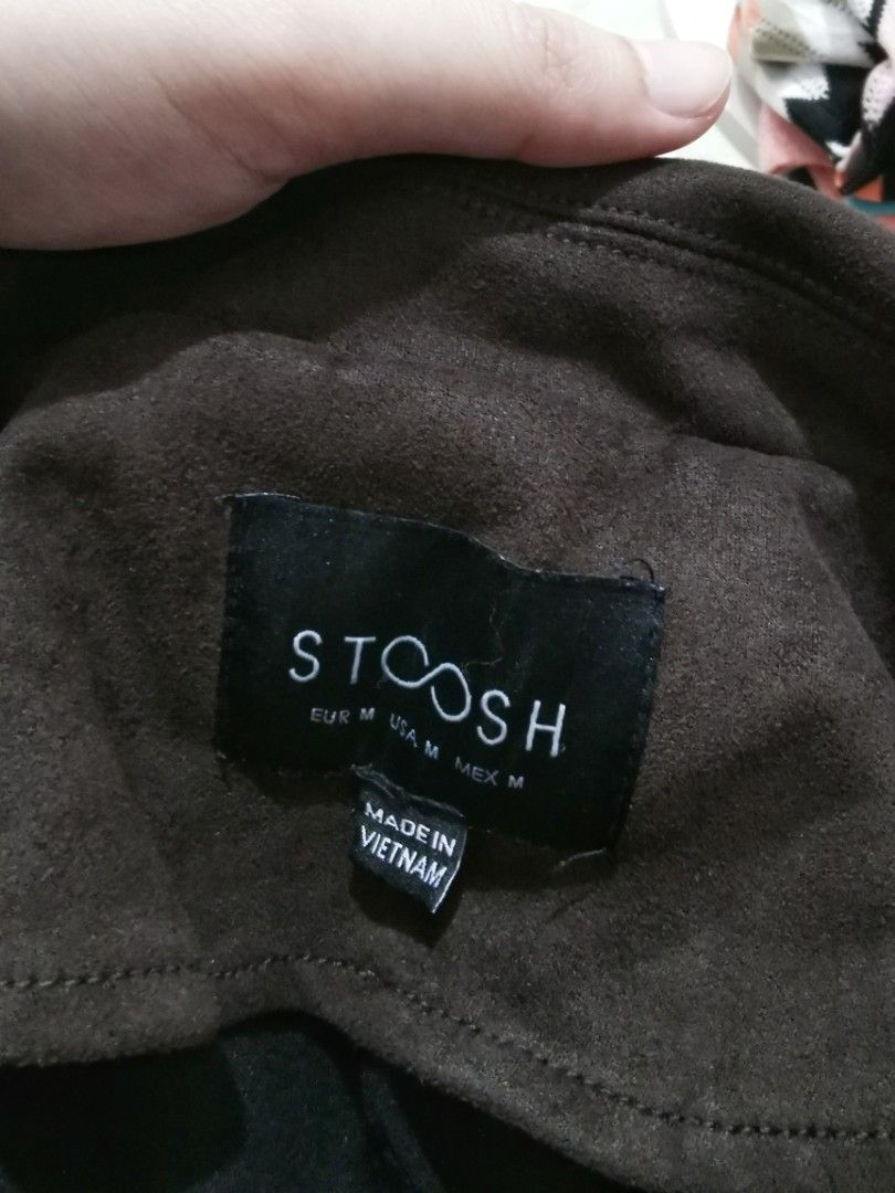 Stoosh Chocolate Brown Velvet Coat, Women's Fashion, Coats, Jackets and ...