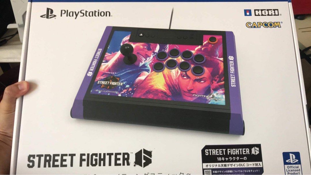 Street Fighter 6 fight stick, Video Gaming, Video Game Consoles ...