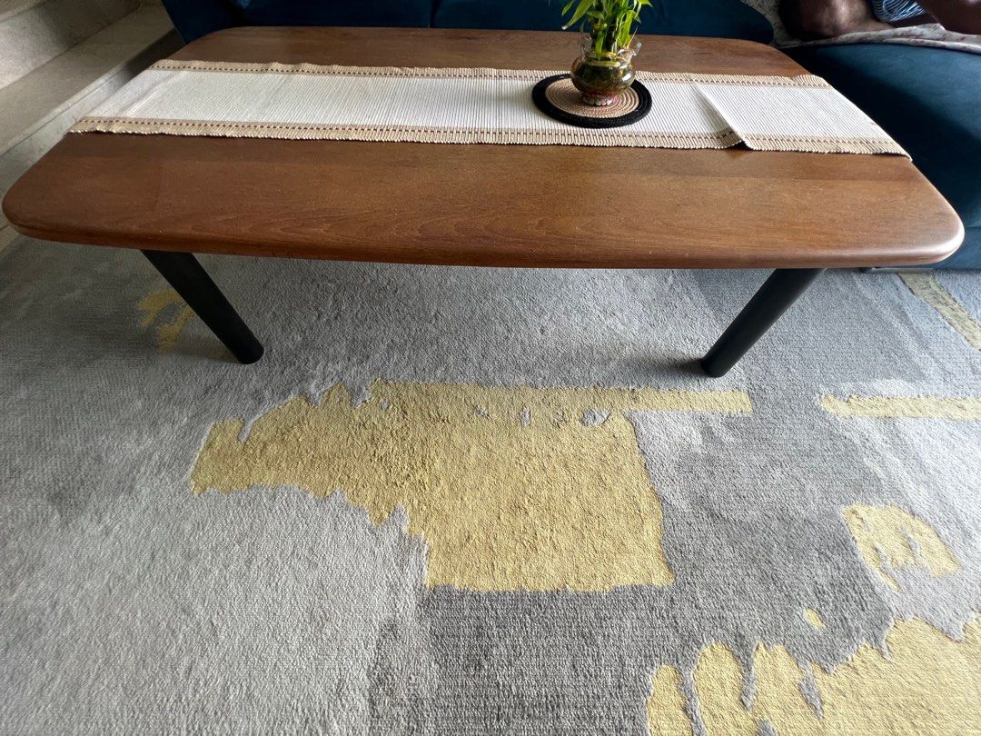 Sturdy Wooden Coffee Table, Furniture & Home Living, Furniture, Tables ...