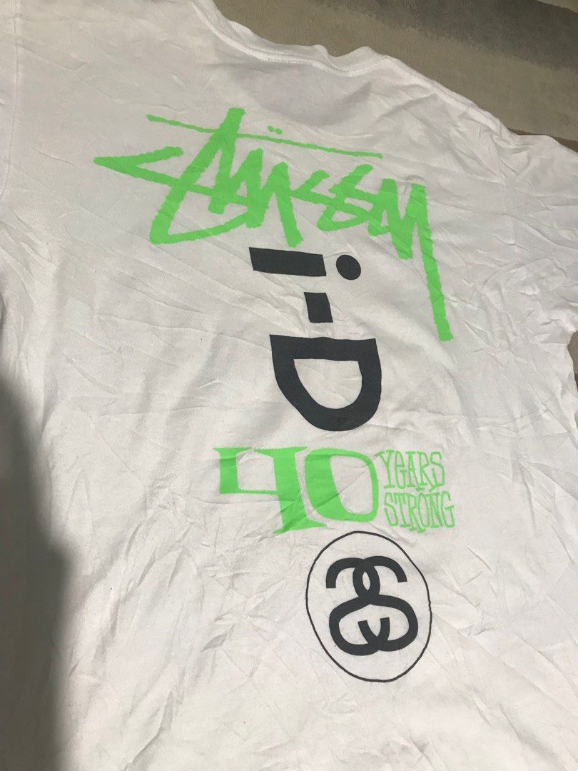 STUSSY - RARE 40 YEARS STRONG TEE, Men's Fashion, Tops & Sets, Tshirts ...