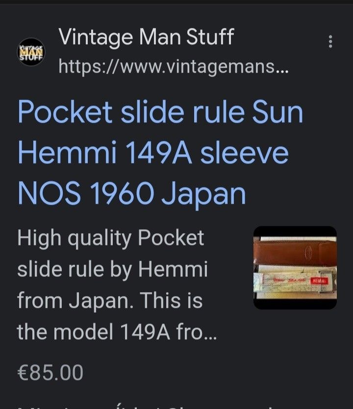 SUN HEMMI NO.149A Pocket Rule with Leather case, Hobbies & Toys ...