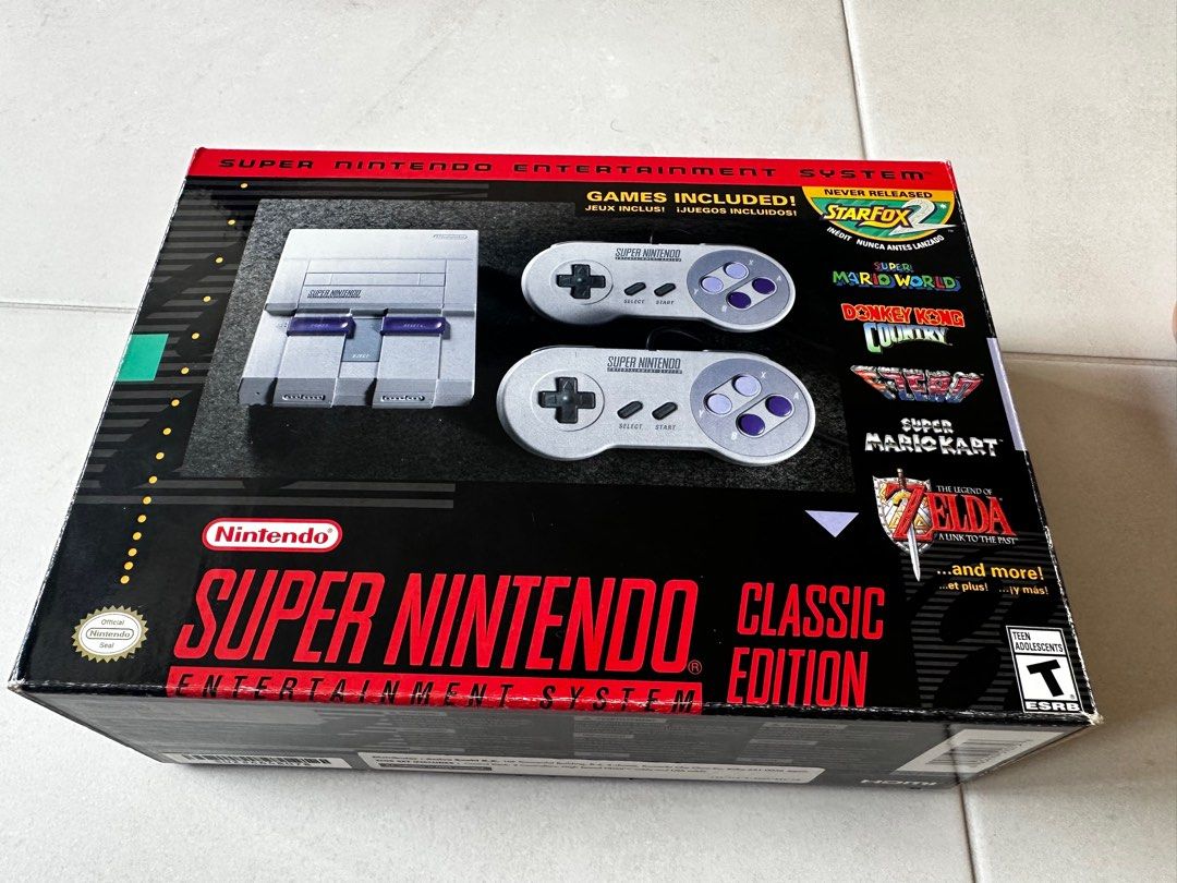 Super Nintendo Classic Edition, Video Gaming, Video Game Consoles ...