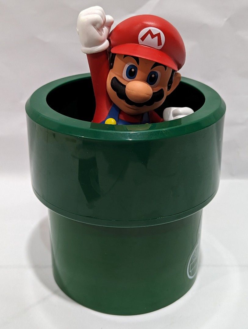 Super Nintendo World Mario Plastic Case Mario Clay Tube Universal ...