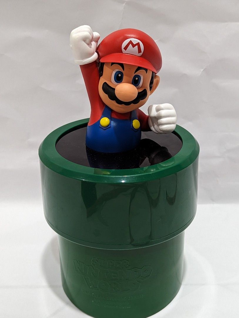 Super Nintendo World Mario Plastic Case Mario Clay Tube Universal ...