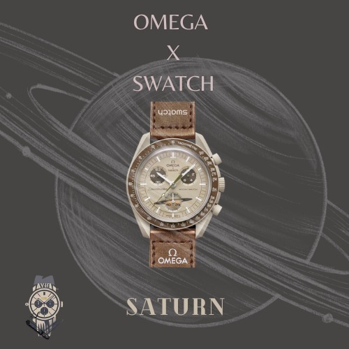 Swatch omega Saturn, Luxury, Watches on Carousell