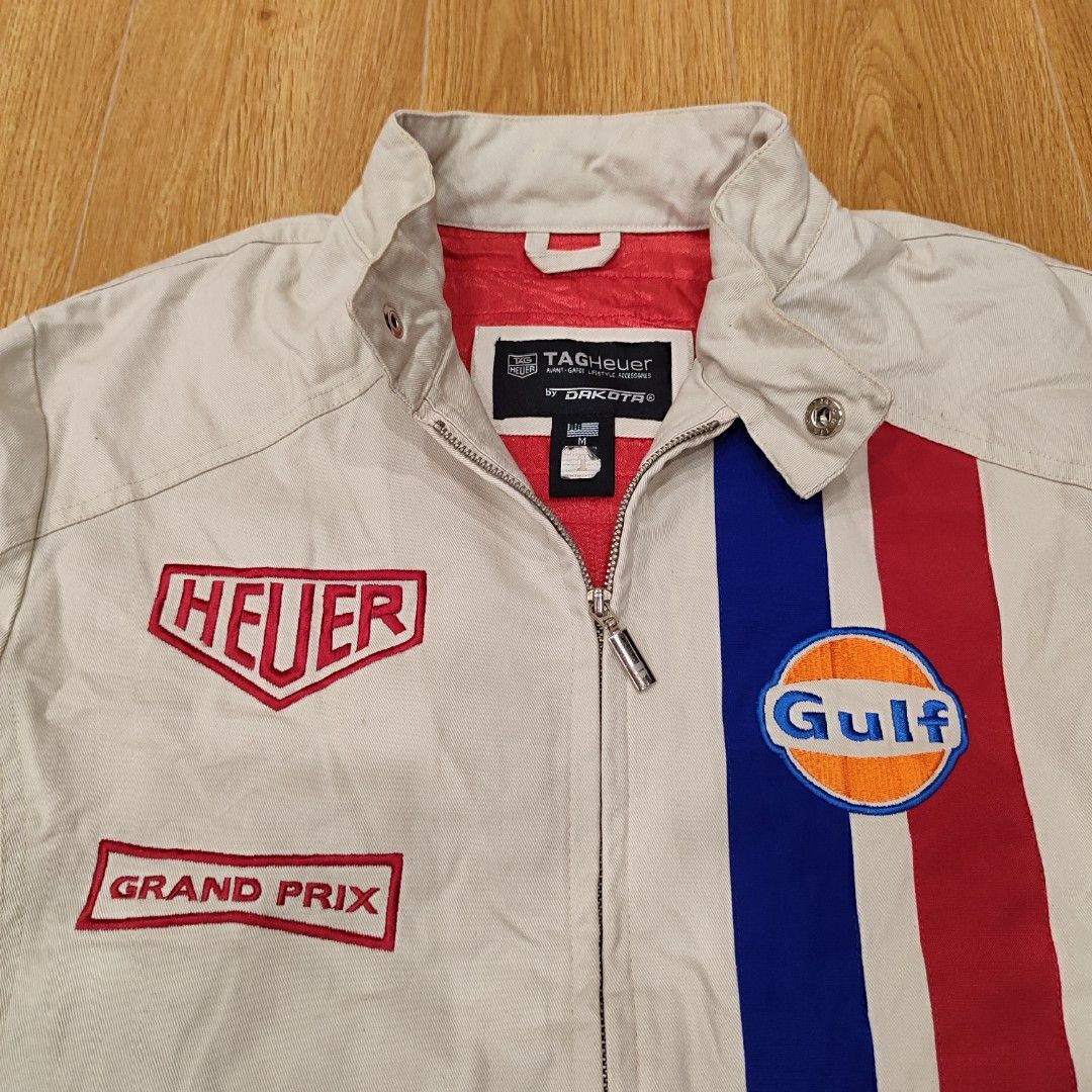 Tag Heuer Steve McQueen Grand Prix Racing Jacket, Men's Fashion, Coats ...