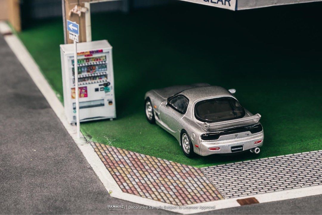 Tarmac Works: 1/64 Mazda RX-7 (FD3S) [Mazdaspeed A-Spec / Silver ...