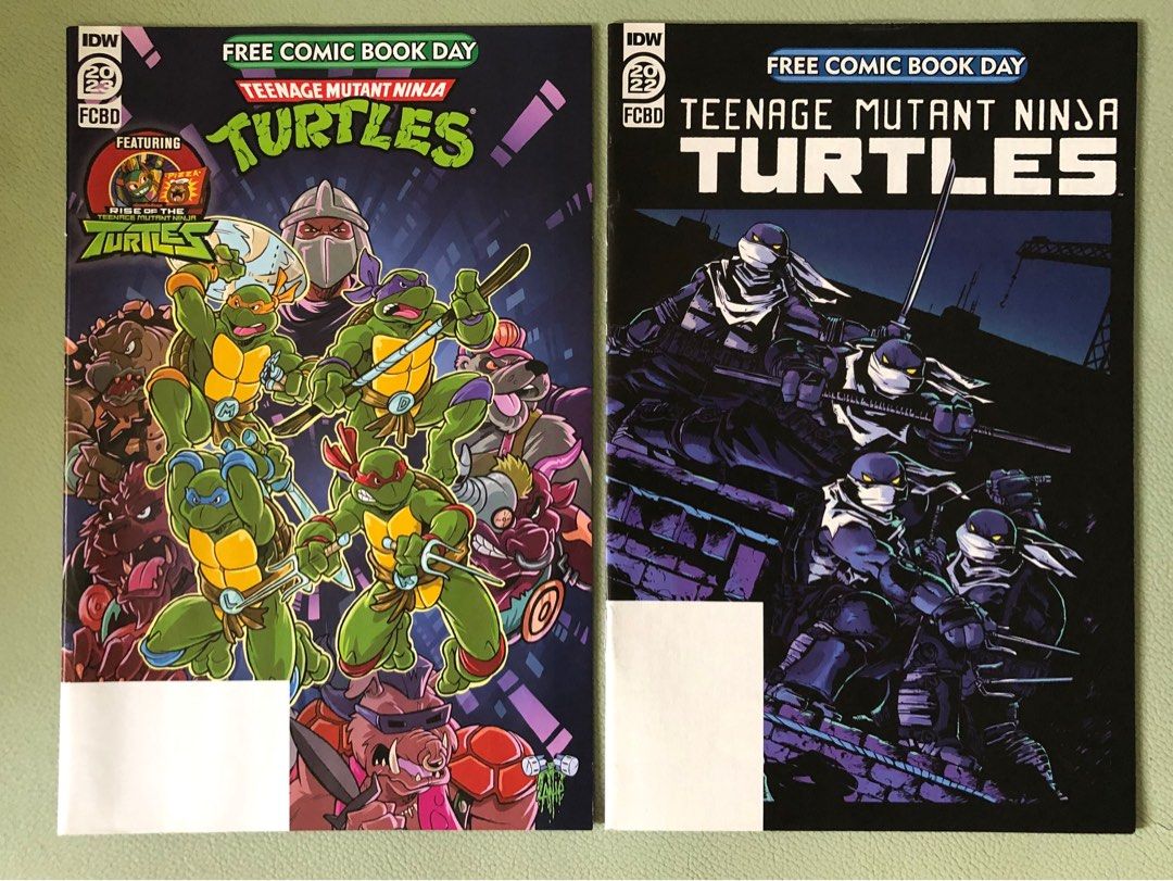 TEENAGE MUTANT NINJA TURTLES, TMNT, FCBD issues, P100 EACH, Hobbies ...