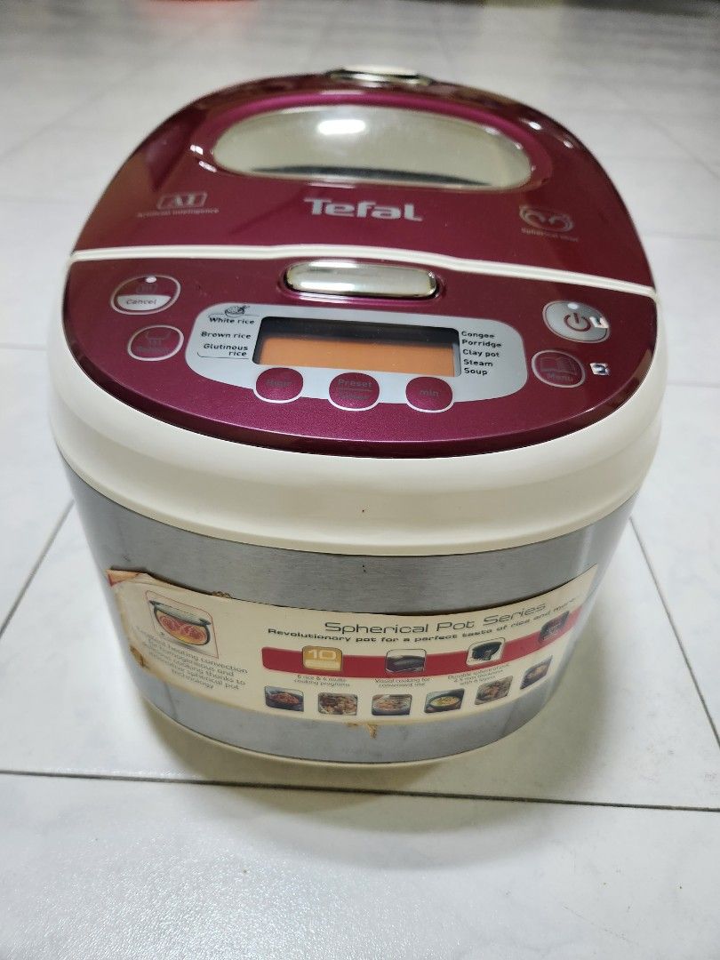 Tefal Rice Cooker Serie R25, TV & Home Appliances, Kitchen Appliances ...
