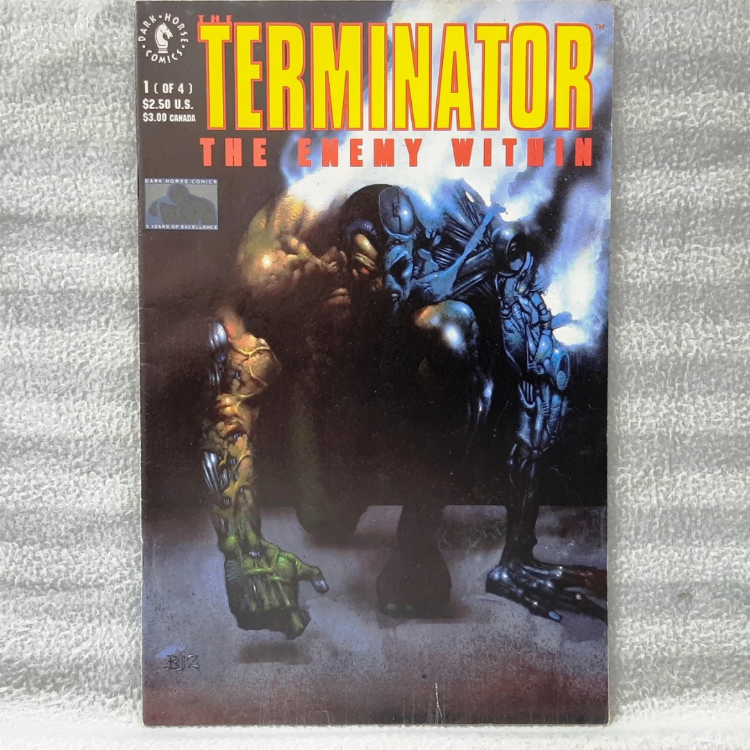 Terminator: The Enemy Within #1 Simon Bisley Cvr (Dark Horse Comics ...