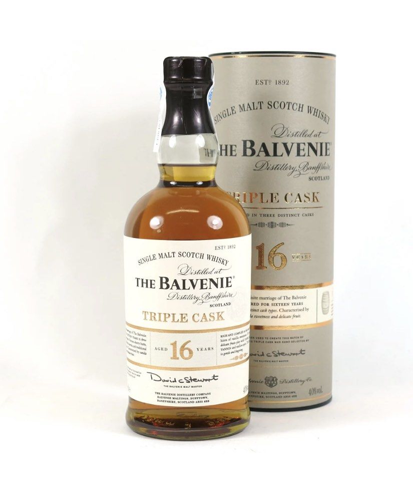 The Balvenie 16 Years Triple Cask Scotch Whisky, Food & Drinks ...