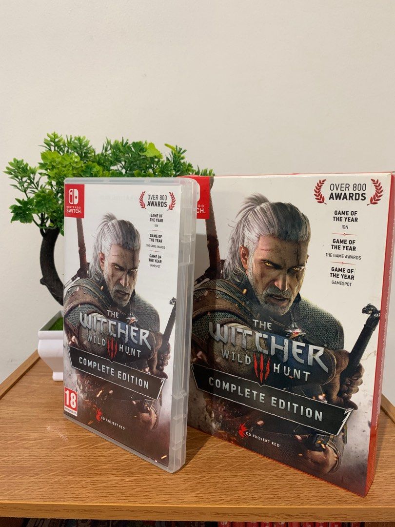 THE WITCHER III Complete Edition (SWITCH), Video Gaming, Video Games ...