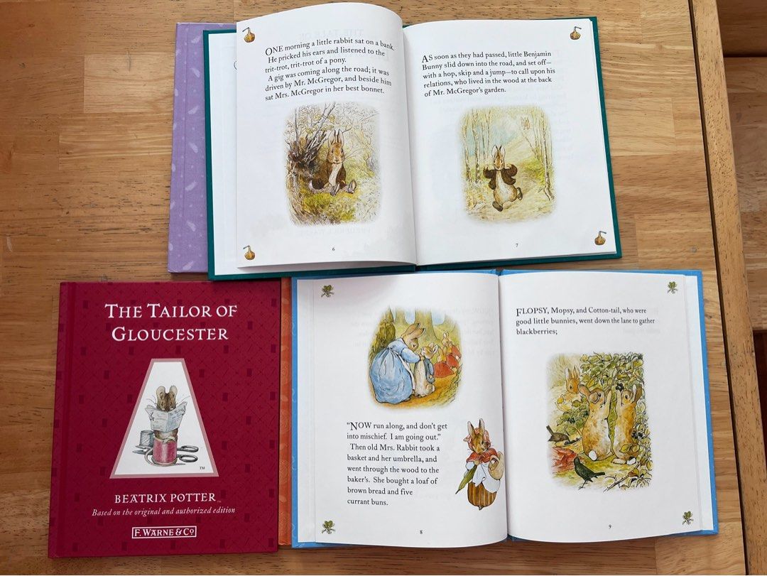 The World of Peter Rabbit box set, Hobbies & Toys, Books & Magazines ...