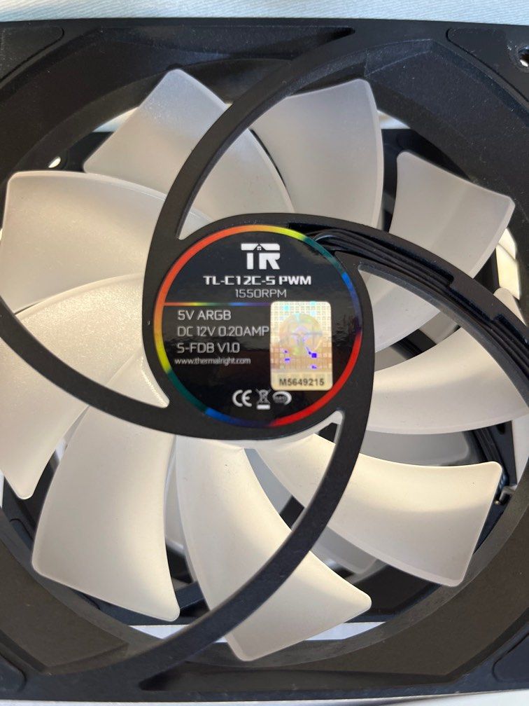 Thermalright RGB Case Fan, Computers & Tech, Parts & Accessories ...