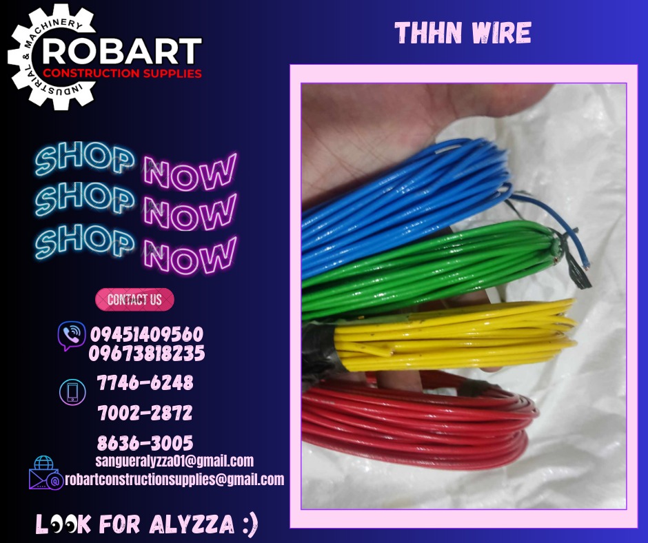 thhn wire, Commercial & Industrial, Construction Tools & Equipment on Carousell