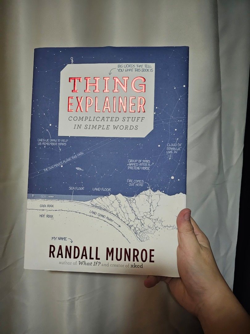 Thing Explainer by Randall Munroe, Hobbies & Toys, Books & Magazines, Fiction & Non-Fiction on ...