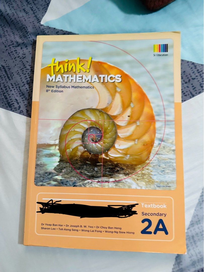 think! Mathematics Textbook 2A and 2B, Hobbies & Toys, Books ...