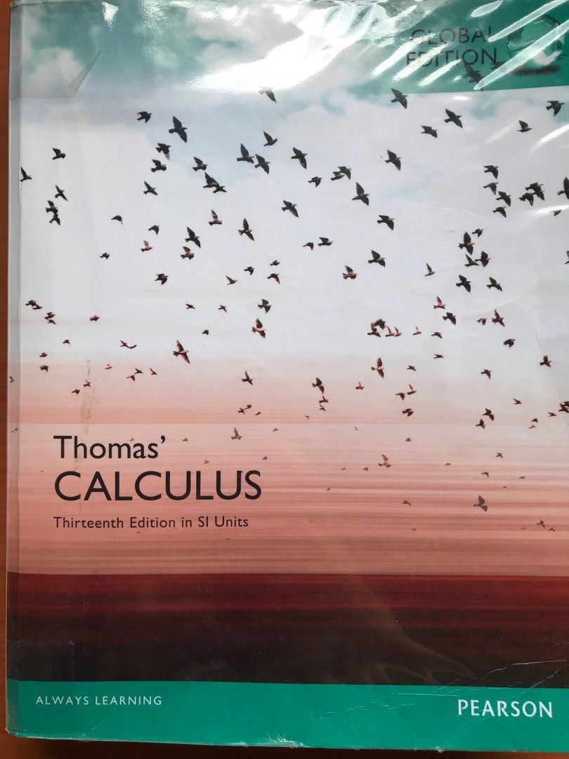 Thomas Calculus edition 13, Hobbies & Toys, Books & Magazines ...