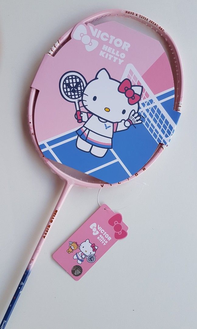 Thruster hello kitty, Sports Equipment, Sports & Games, Racket & Ball ...