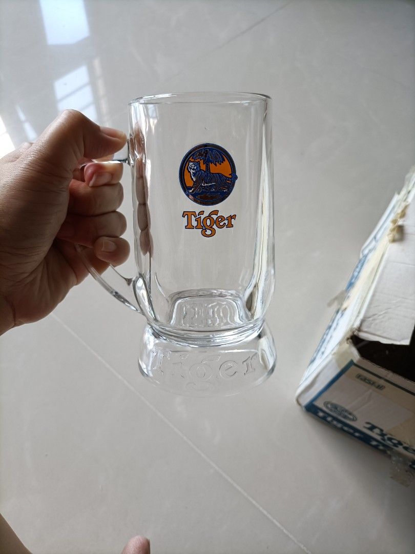 Tiger beer mug, Furniture & Home Living, Kitchenware & Tableware, Other ...