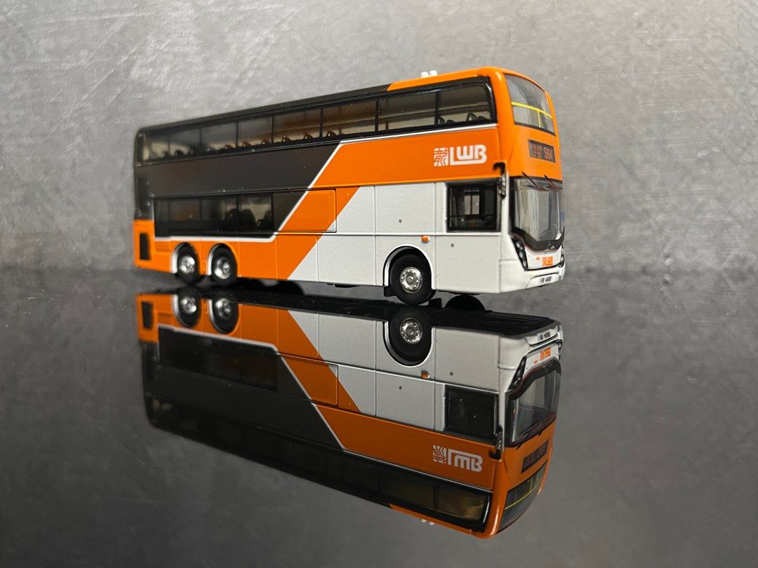 Tiny HK #111 LWB ADL Enviro 500 Bus Orange 1/110 1:110 not SG Bus ...