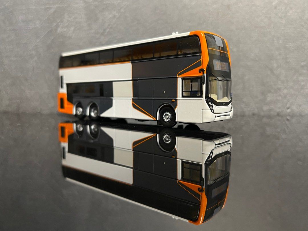 Tiny HK #L04 LWB E500 Bus Orange 1/110 1:110 not SG Bus Masterpiece ...