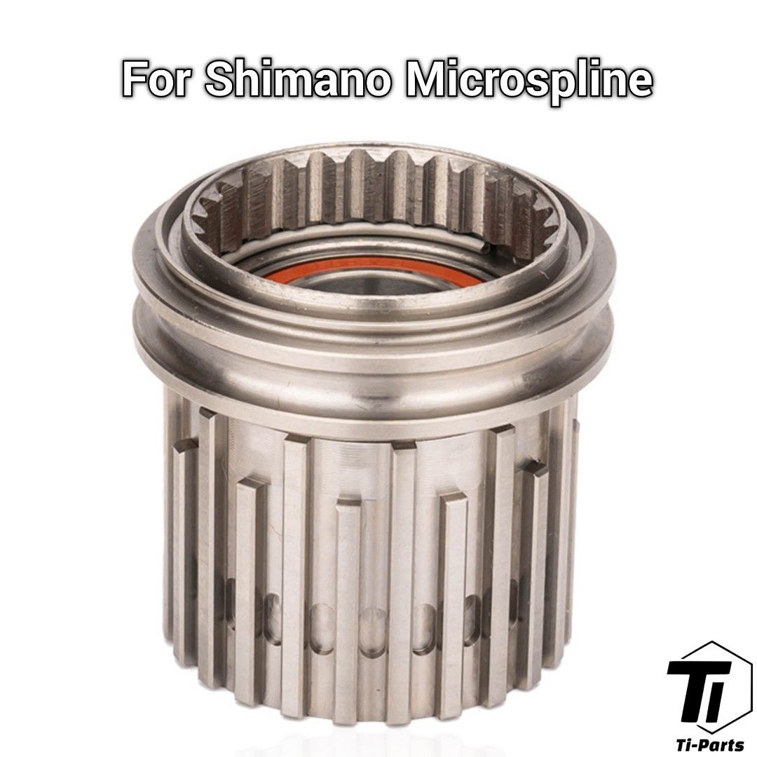 Titanium Hub 12s for Microspline & XDR | Freehub Body for Shimano ...
