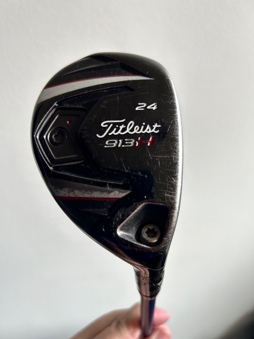 Titleist 913 hybrid 24 degree, Sports Equipment, Sports & Games, Golf ...